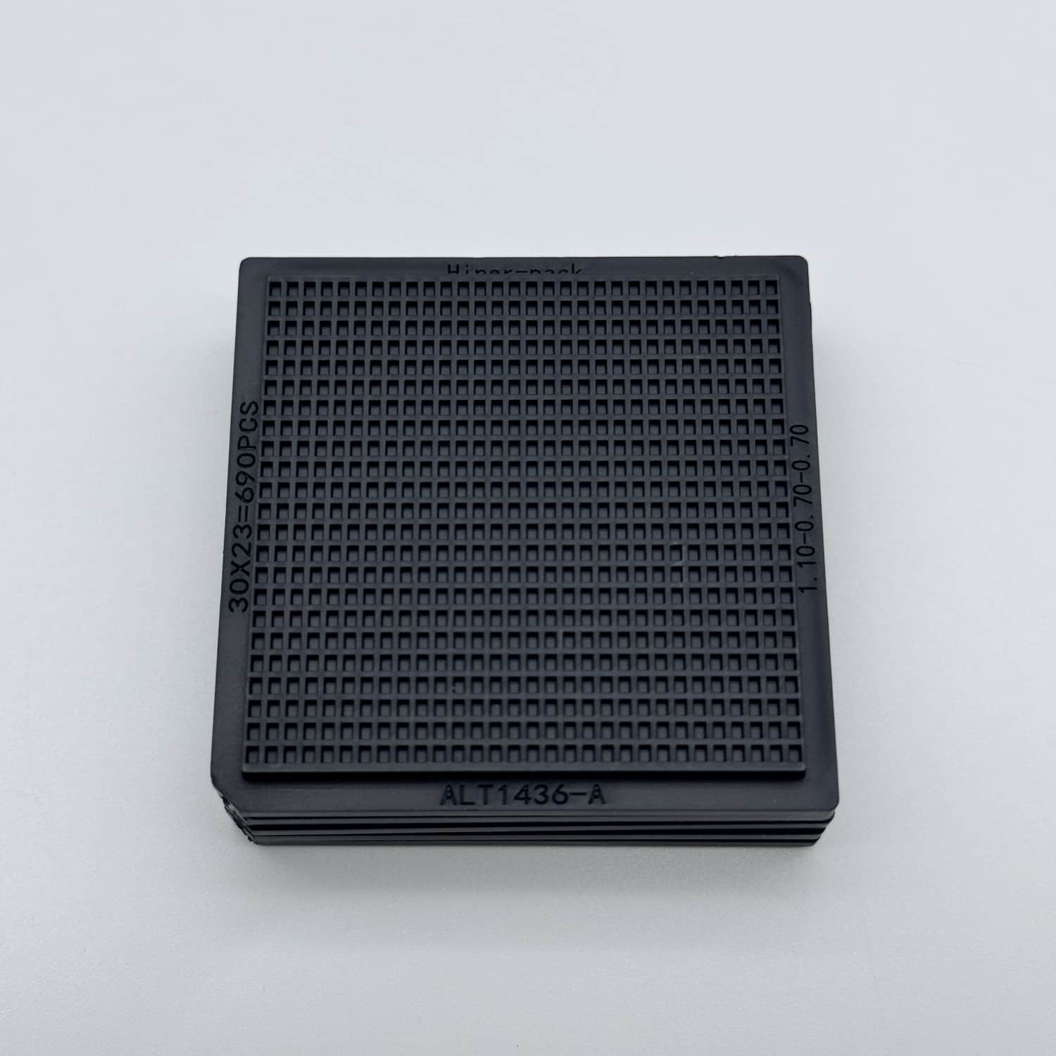 Stackable Tray For Microchip Storage In Static-Sensitive Environments